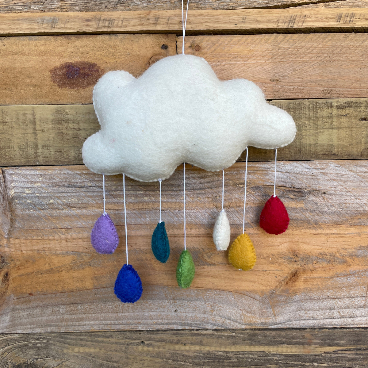 Rainbow Felt Decorations & Toys • Bright Handmade Kids Decor | Sky Gypsies