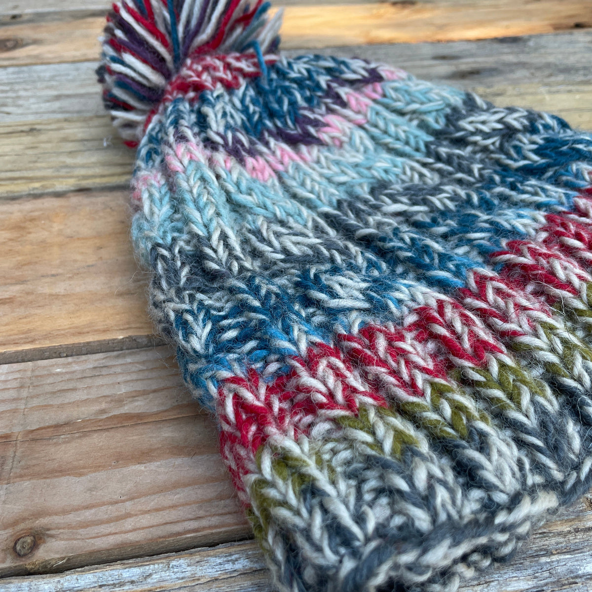 Hand Knit Beanies • Soft NZ Wool - Made in Nepal – Sky Gypsies
