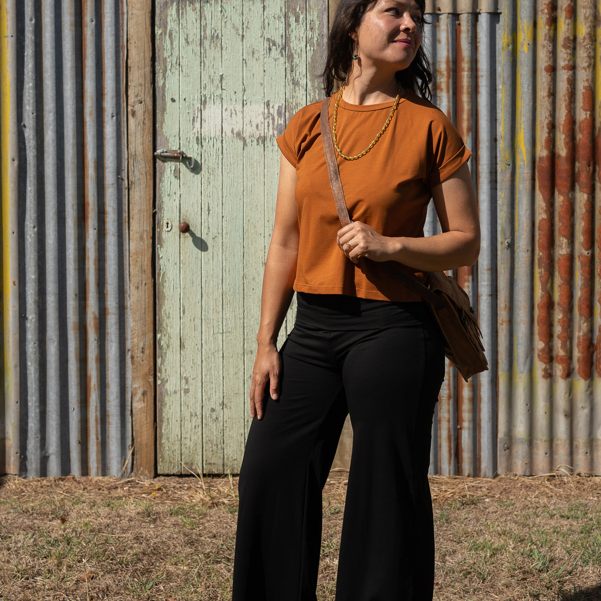 Organic Cotton Long Zen Pants - Black – Sky Gypsies