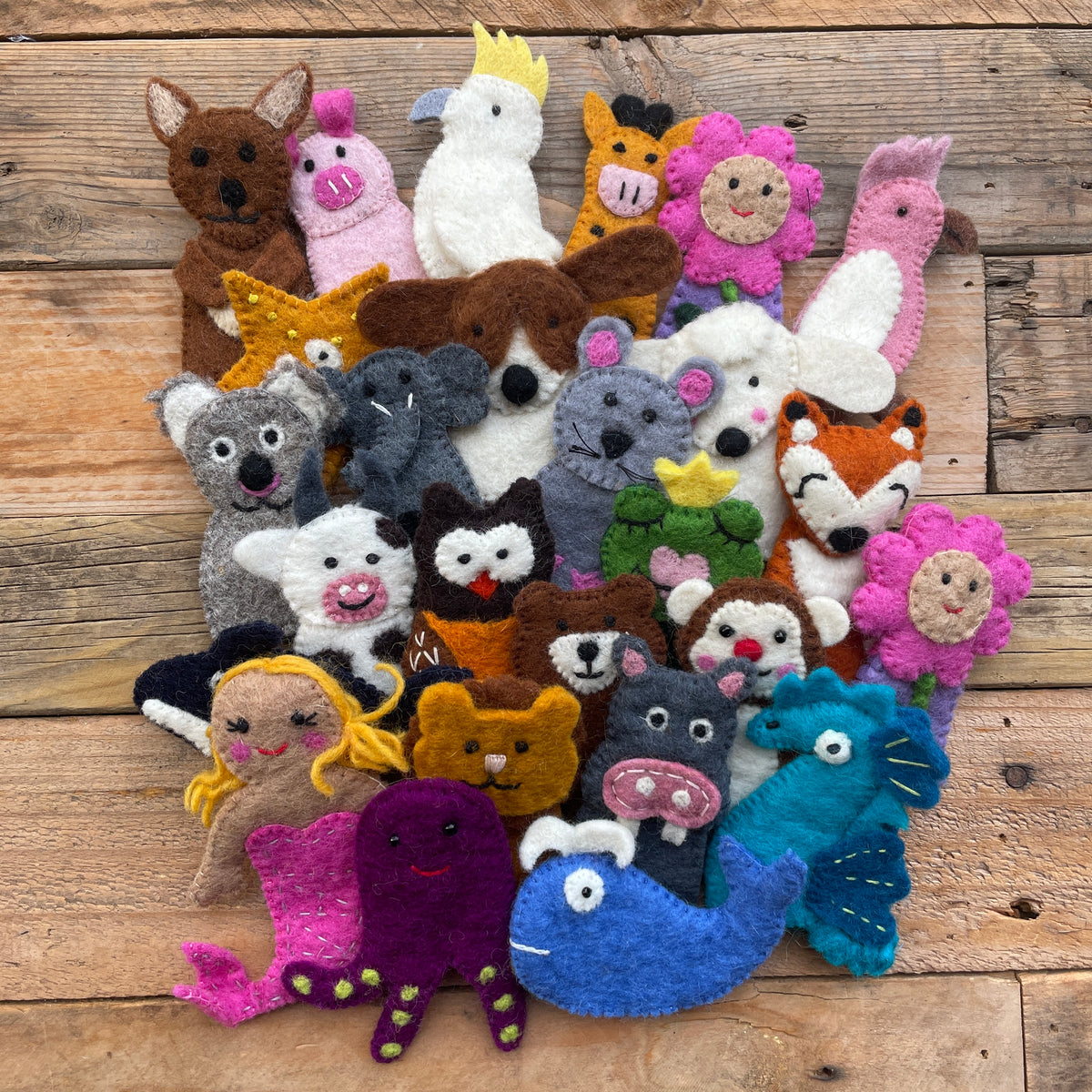 Choose your own Finger Puppets – Sky Gypsies