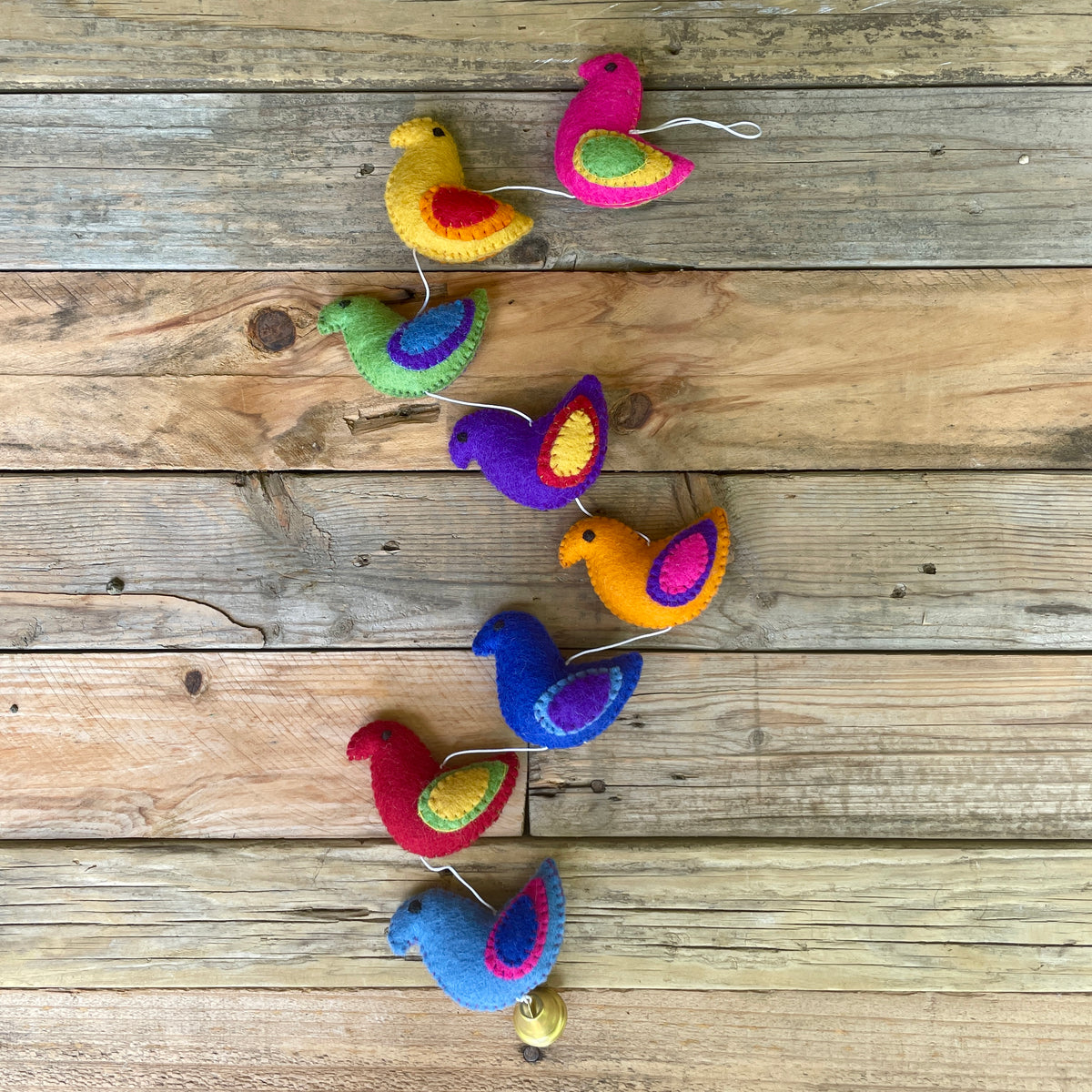 Rainbow song birds - Wall Hanging – Sky Gypsies