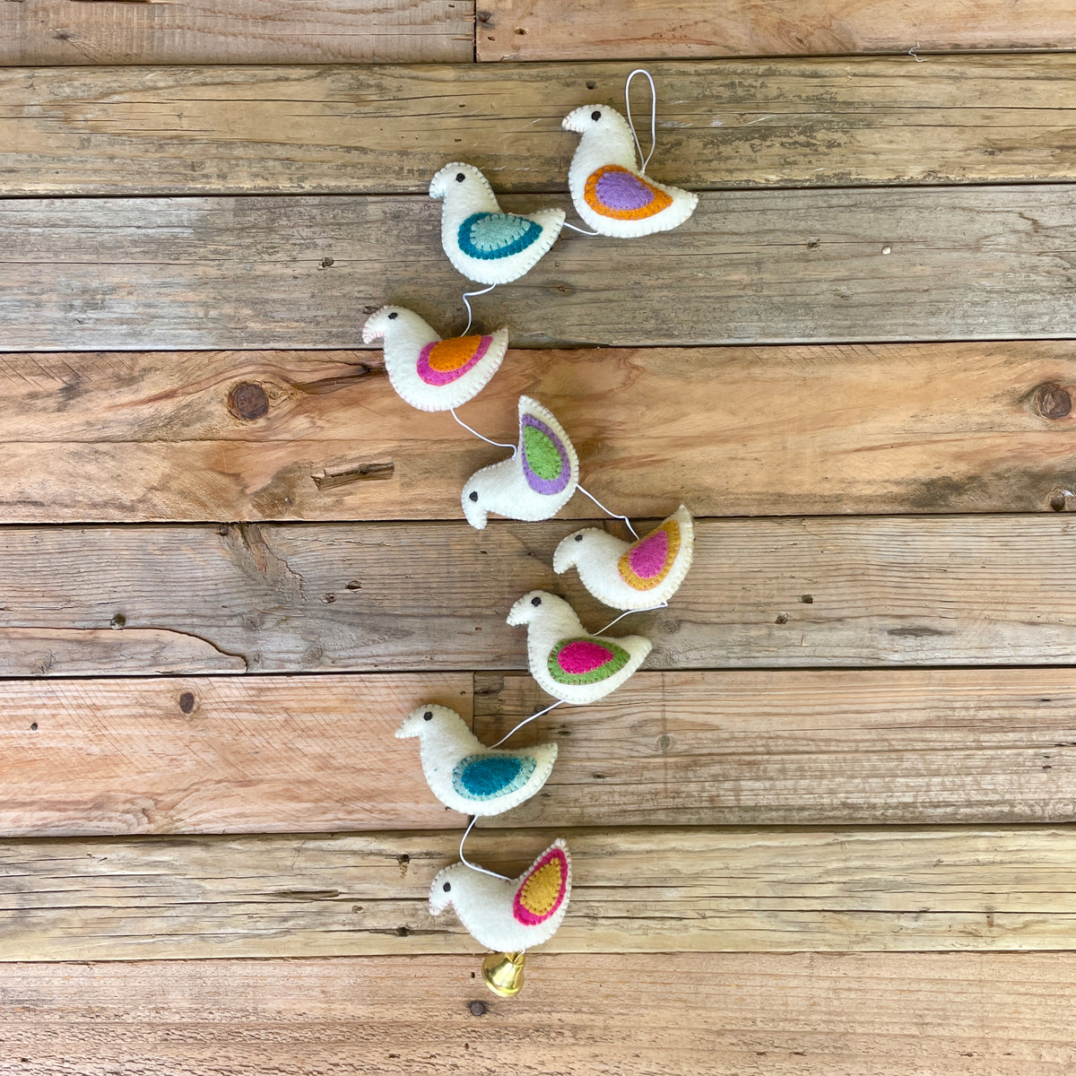 White song birds - Wall Hanging – Sky Gypsies