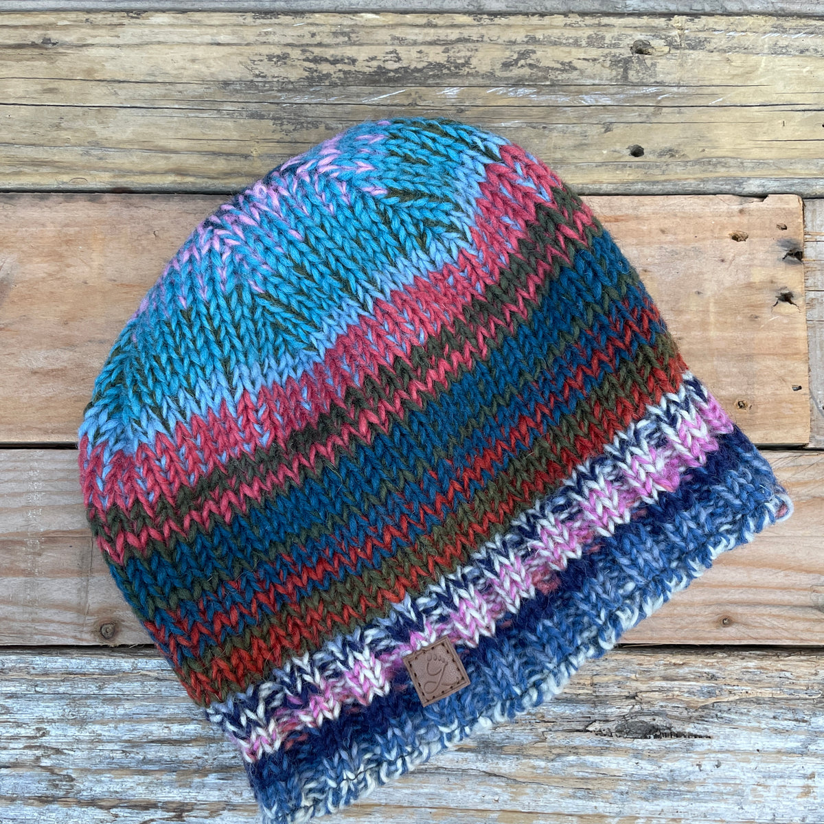 Backcountry Beanie - Winter Sunrise – Sky Gypsies